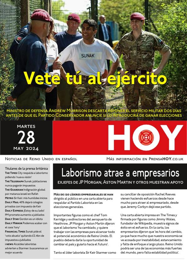 Laborismo atrae a empresarios – HOY