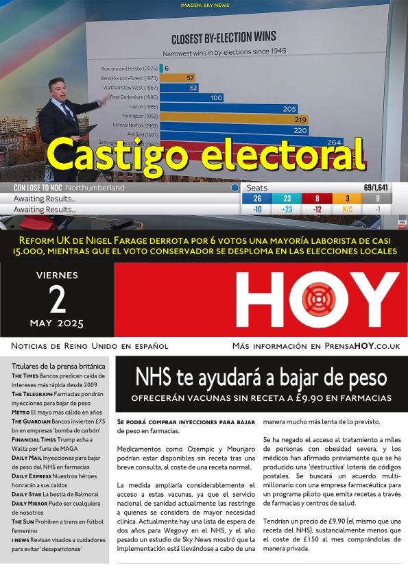NHS te ayudará a bajar de peso – HOY